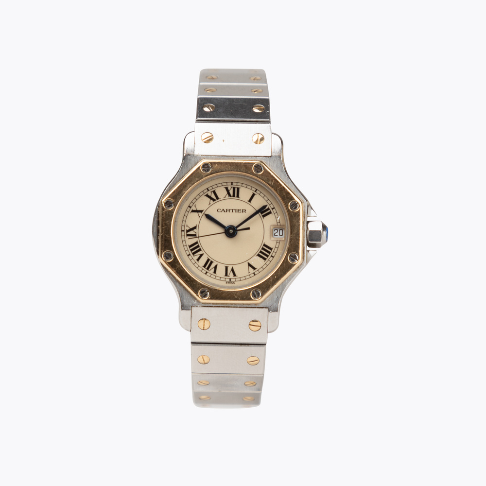 Vintage CARTIER Santos Octagon Watch | A Retro Tale