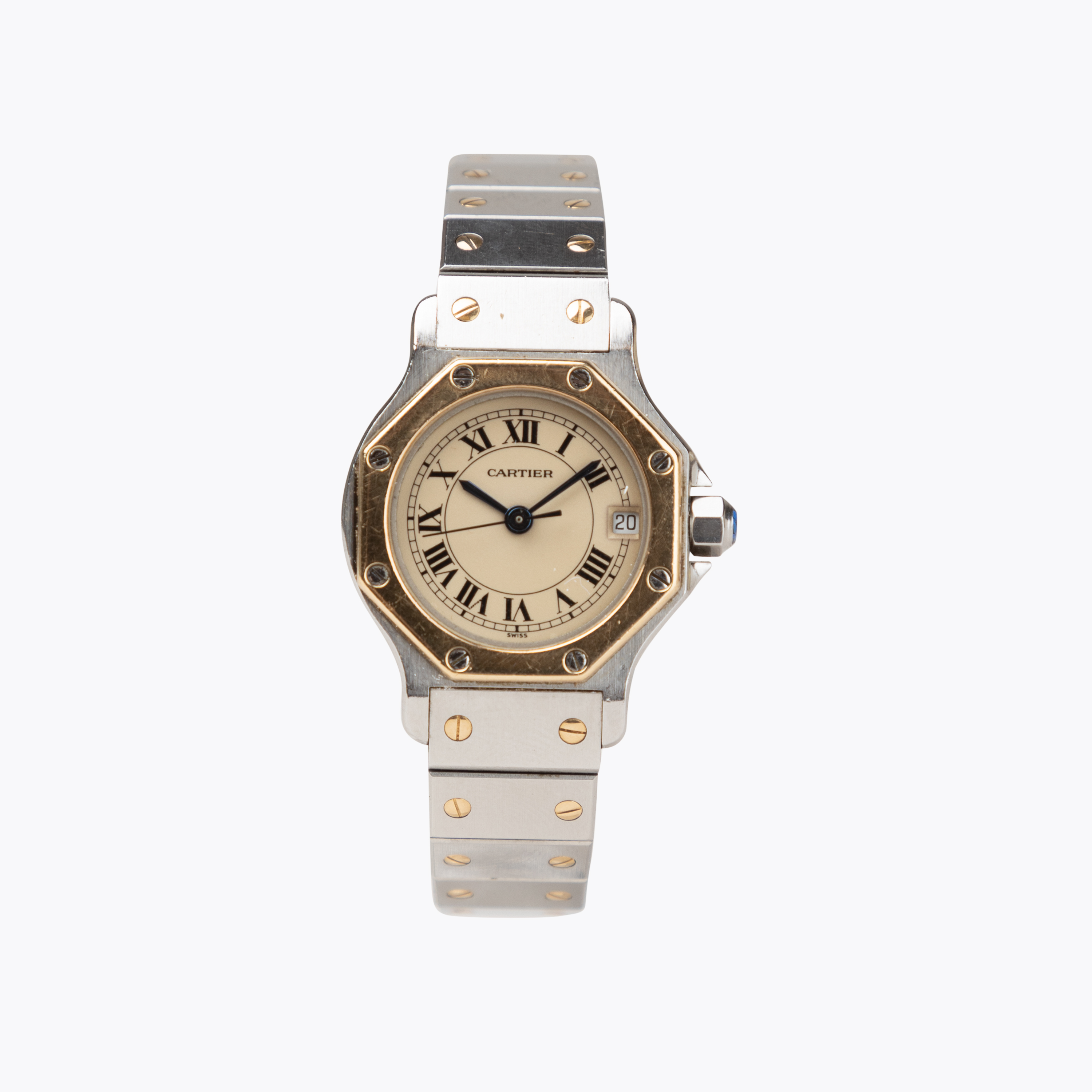 CARTIER Santos Octagon Watch - A Retro Tale