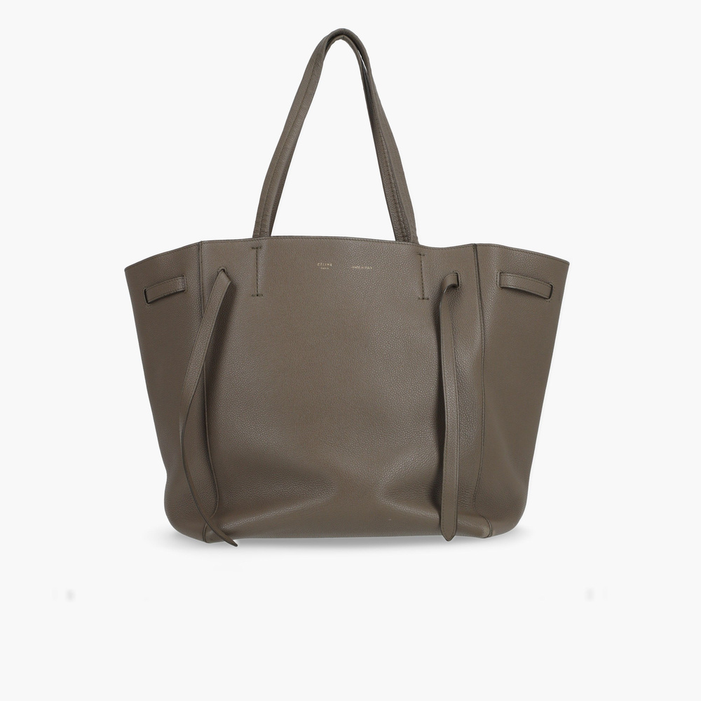 Home / New Arrivals / CELINE Small Cabas Phantom Leather Tote Bag