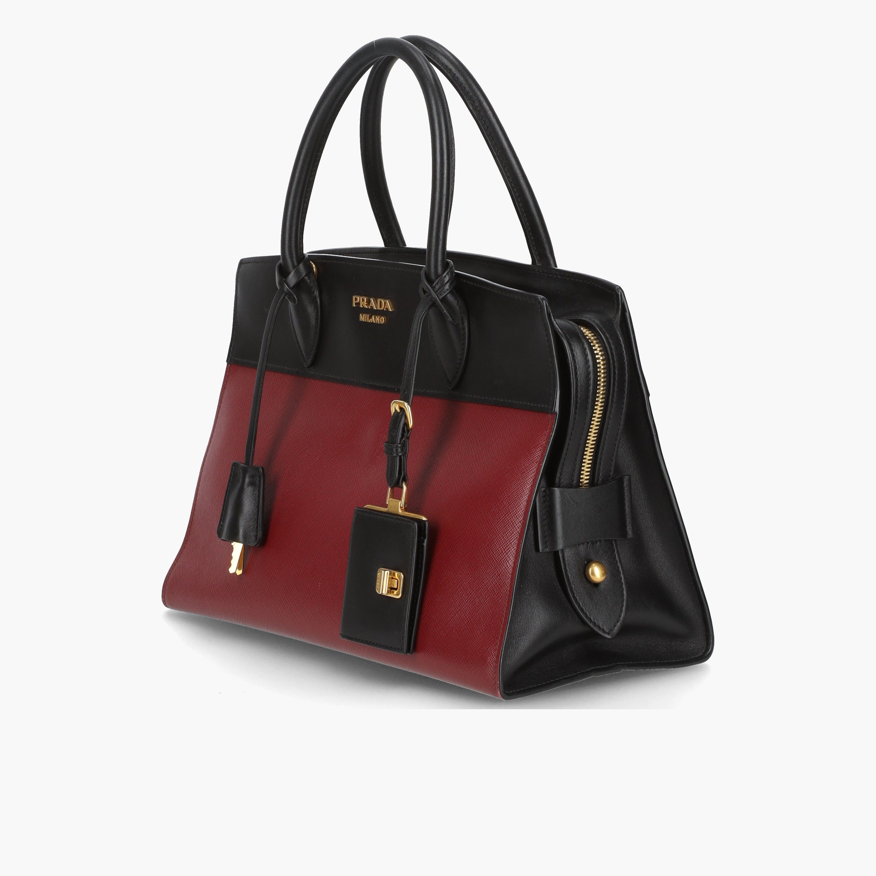 PRADA Vintage Saffiano Handbag - A Retro Tale