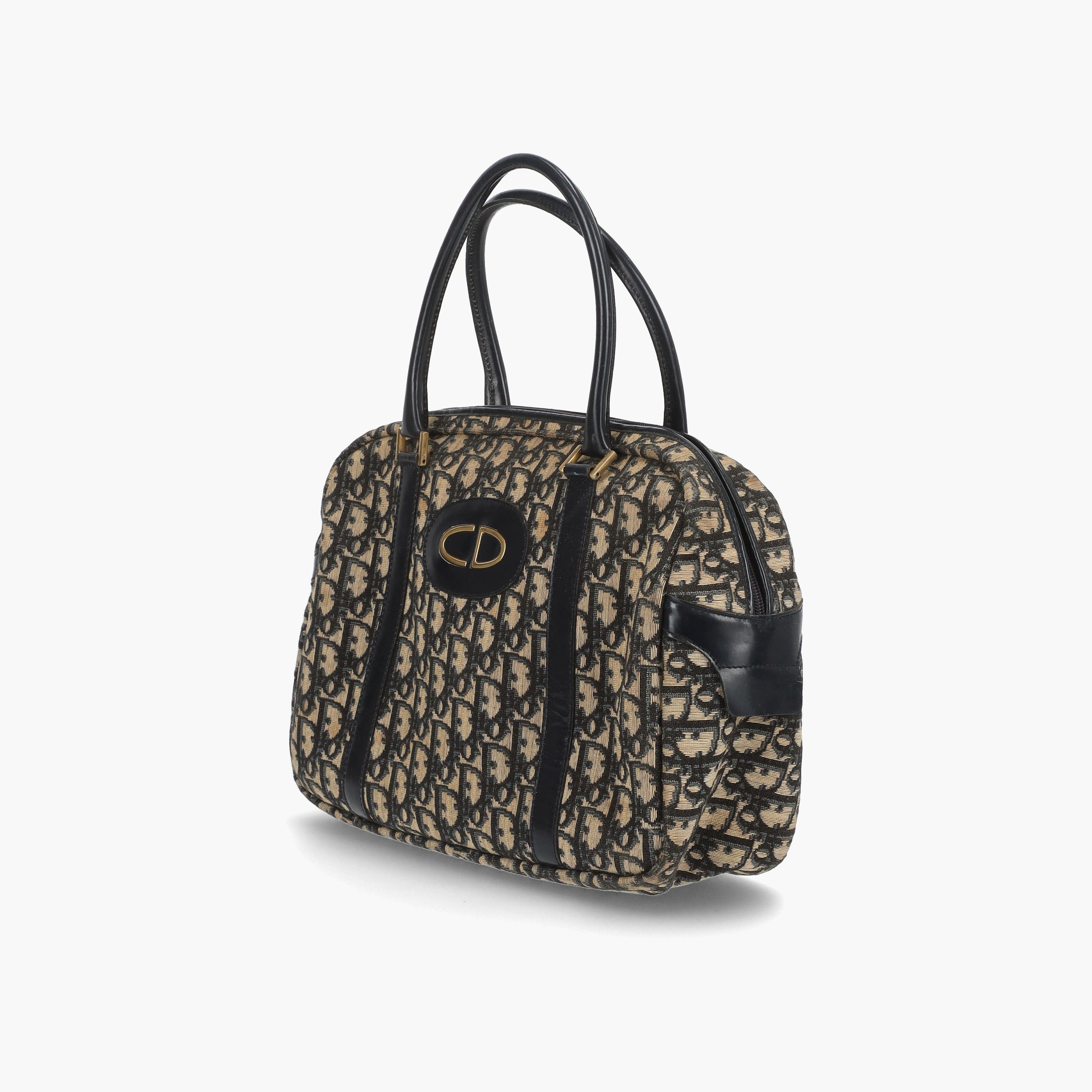 CHRISTIAN DIOR Vintage Oblique Handbag - A Retro Tale