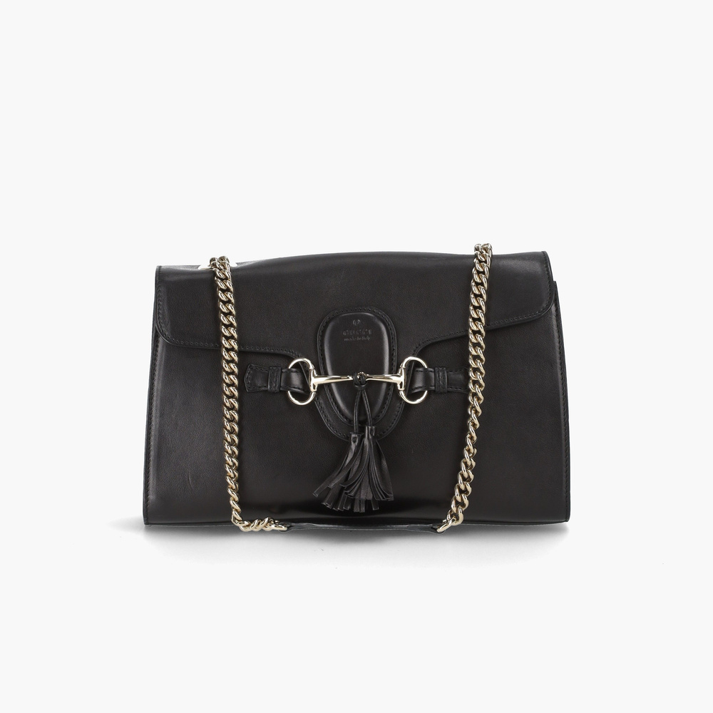 GUCCI Vintage Horsebit Chain Shoulder Bag - A Retro Tale
