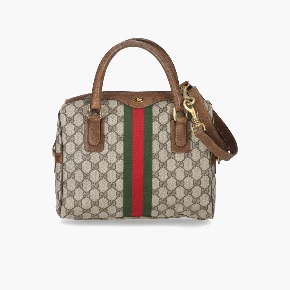GUCCI Vintage GG Supreme 2Way Bag | A Retro Tale