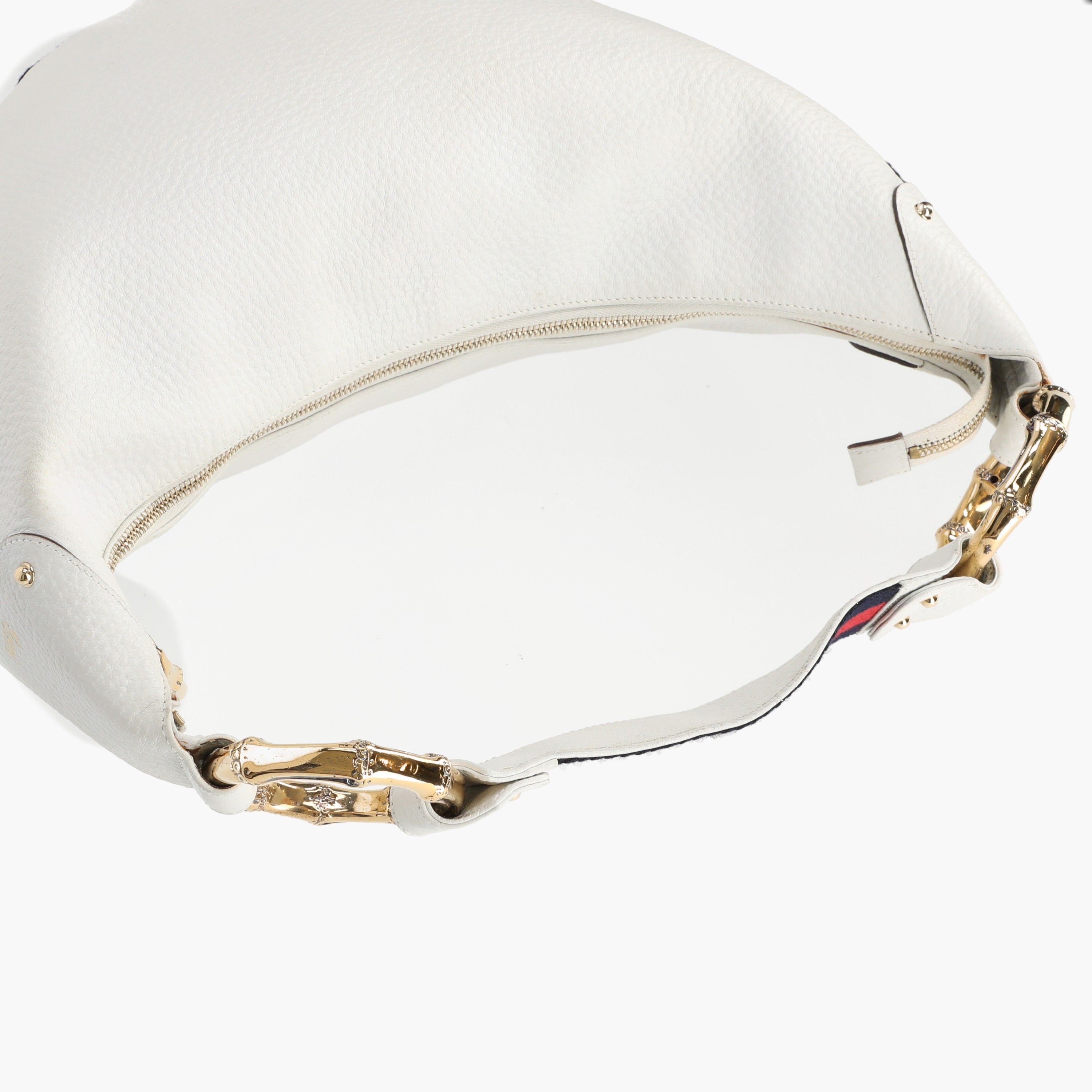 GUCCI Vintage Bamboo Half Moon Bag - A Retro Tale
