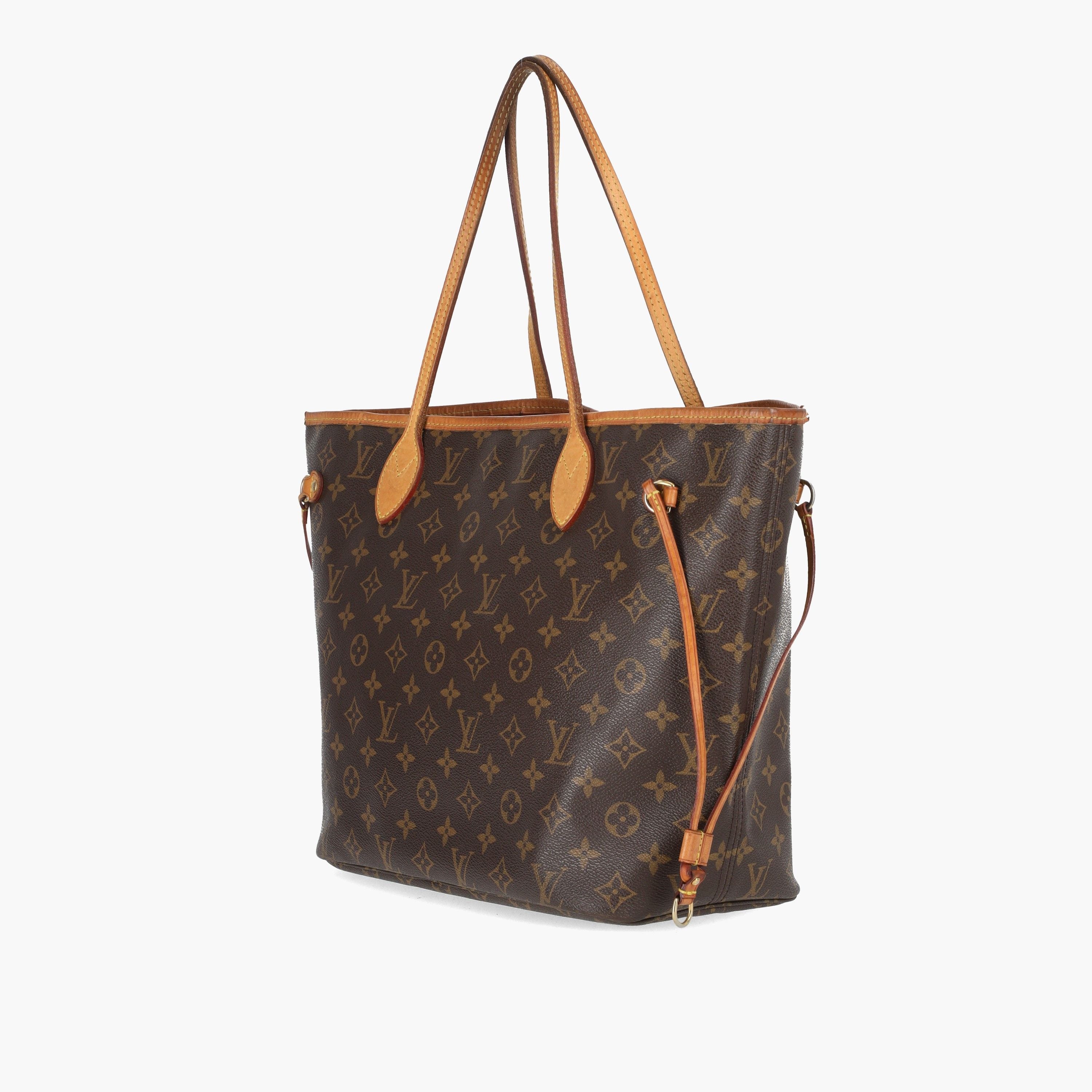 LOUIS VUITTON Vintage Neverfull MM Tote Bag - A Retro Tale