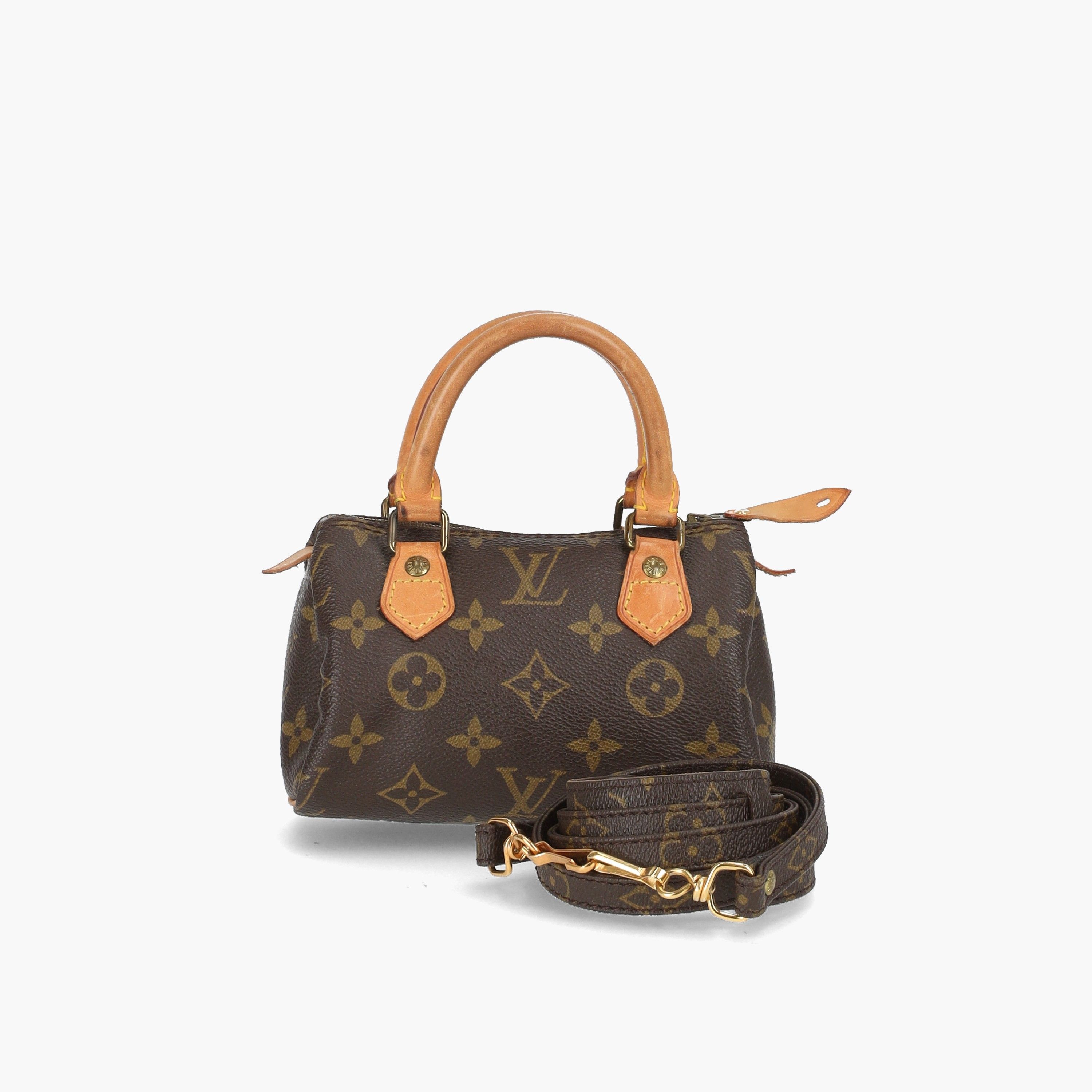 LOUIS VUITTON Vintage Monogram Nano Speedy Bag - A Retro Tale