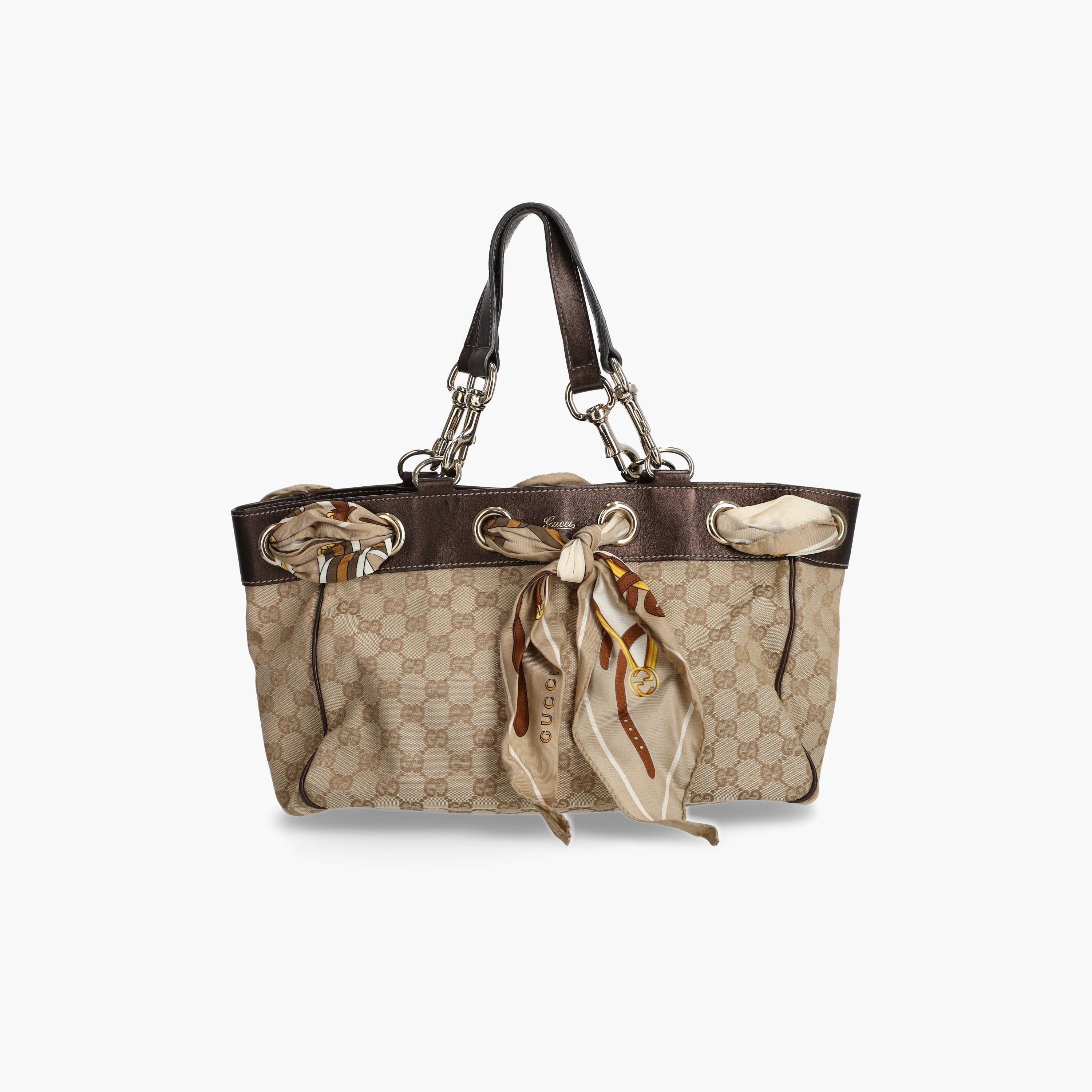 GUCCI Vintage Positano Tote Bag - A Retro Tale