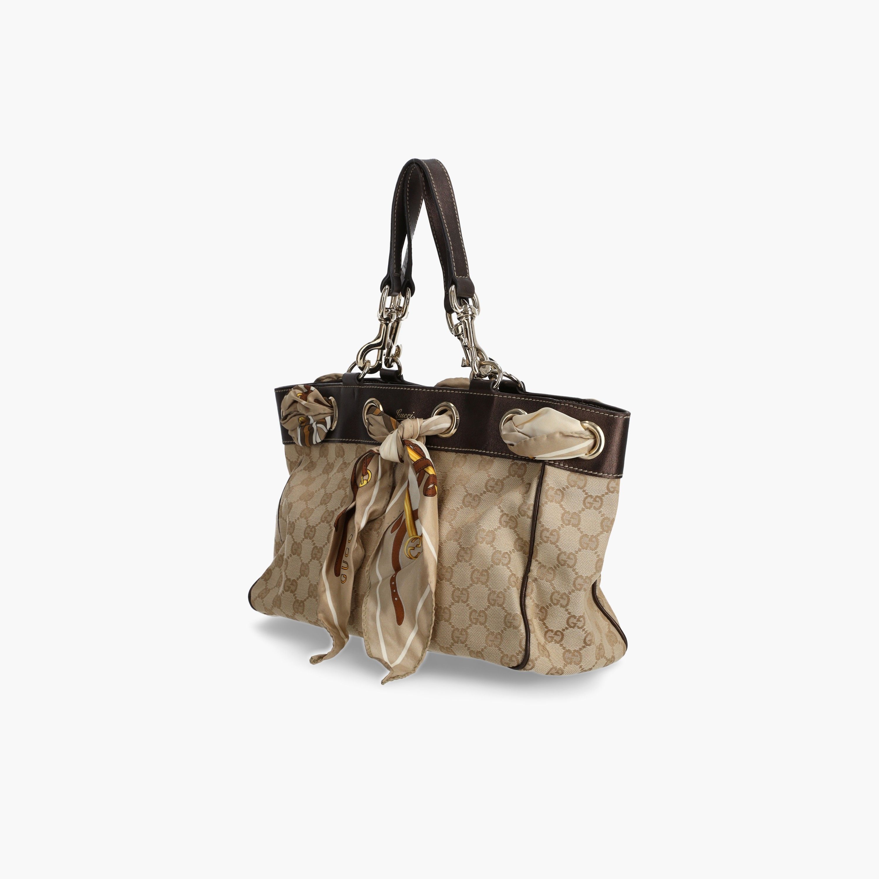 GUCCI Vintage Positano Tote Bag - A Retro Tale