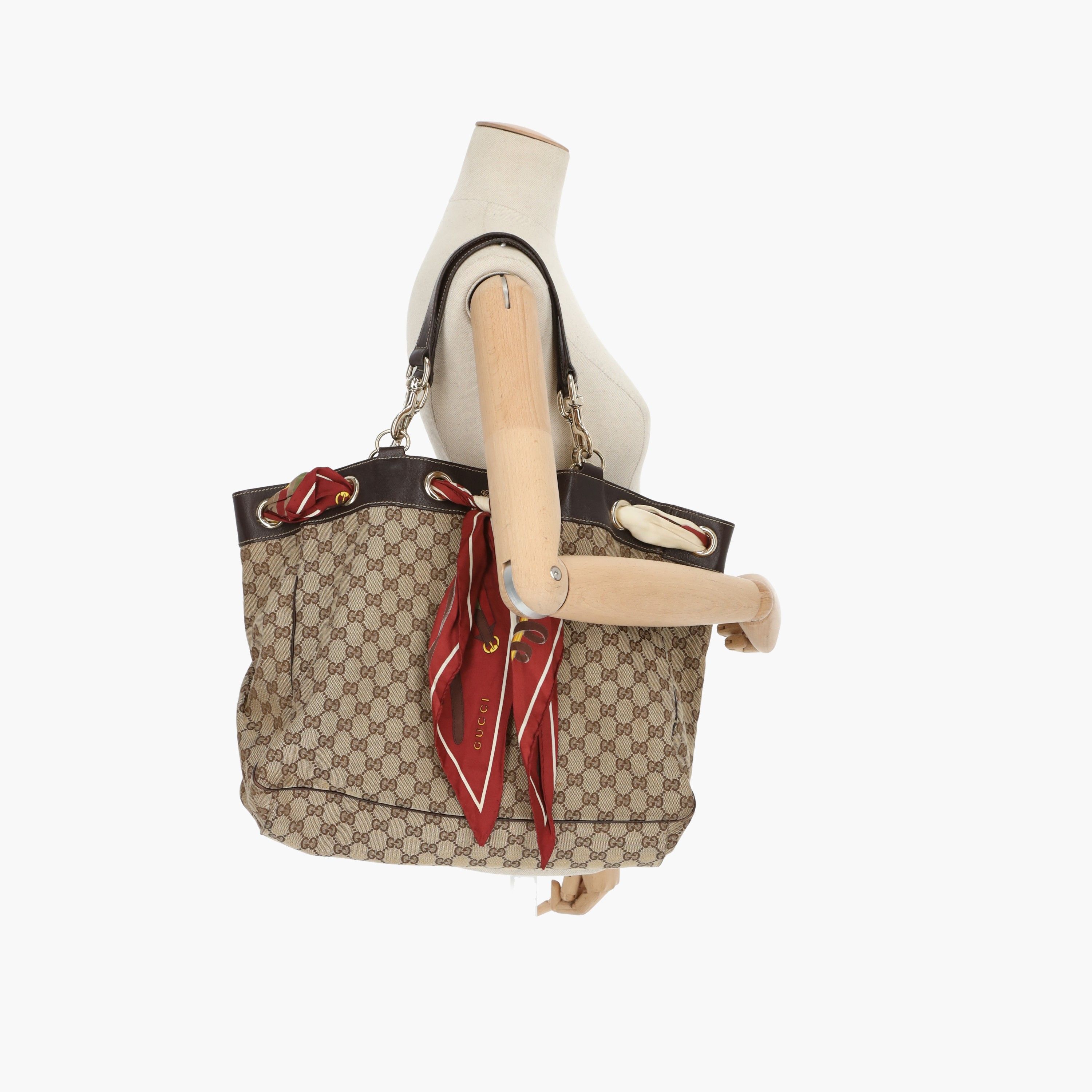 GUCCI Vintage Positano Tote Bag - A Retro Tale