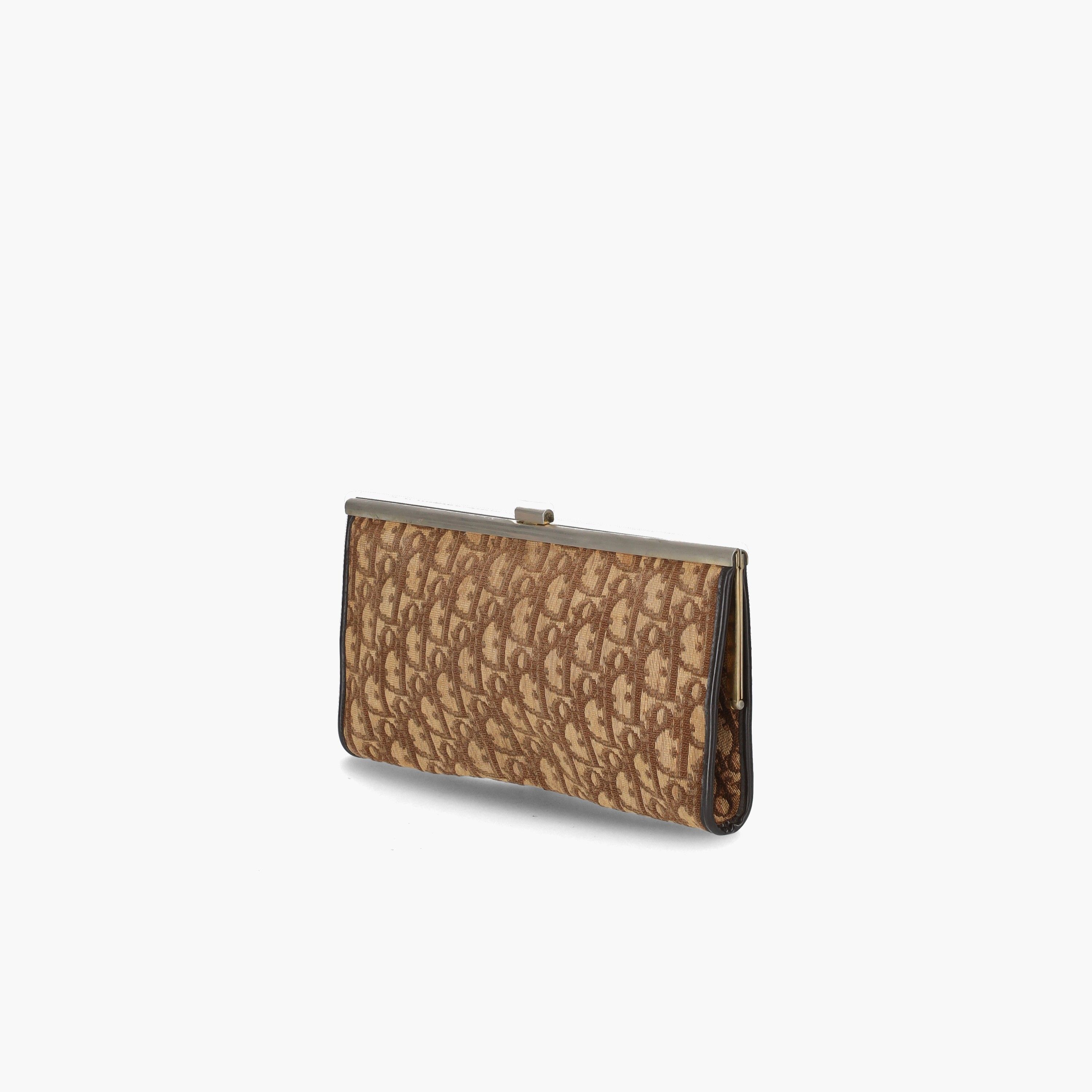 CHRISTIan Dior Vintage Oblique Clutch Bag - A Retro Tale