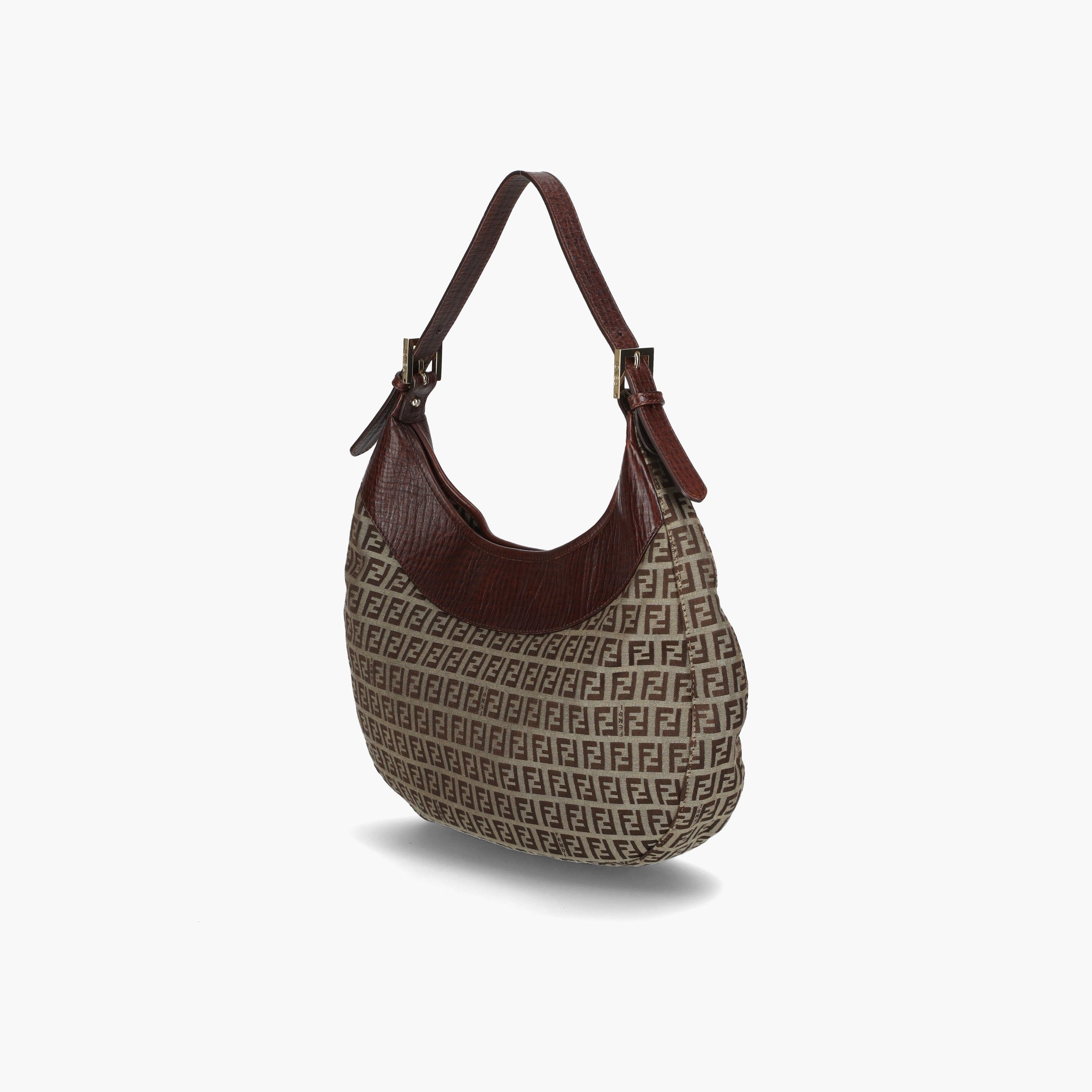 FENDI Vintage Zucchino Hobo Bag - A Retro Tale