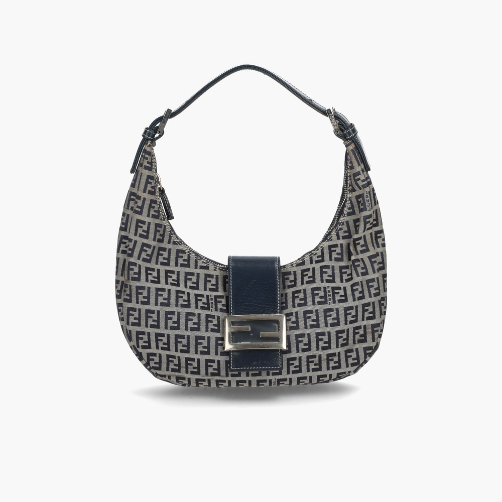 FENDI Vintage zucchino half moon shoulder bag - A Retro Tale