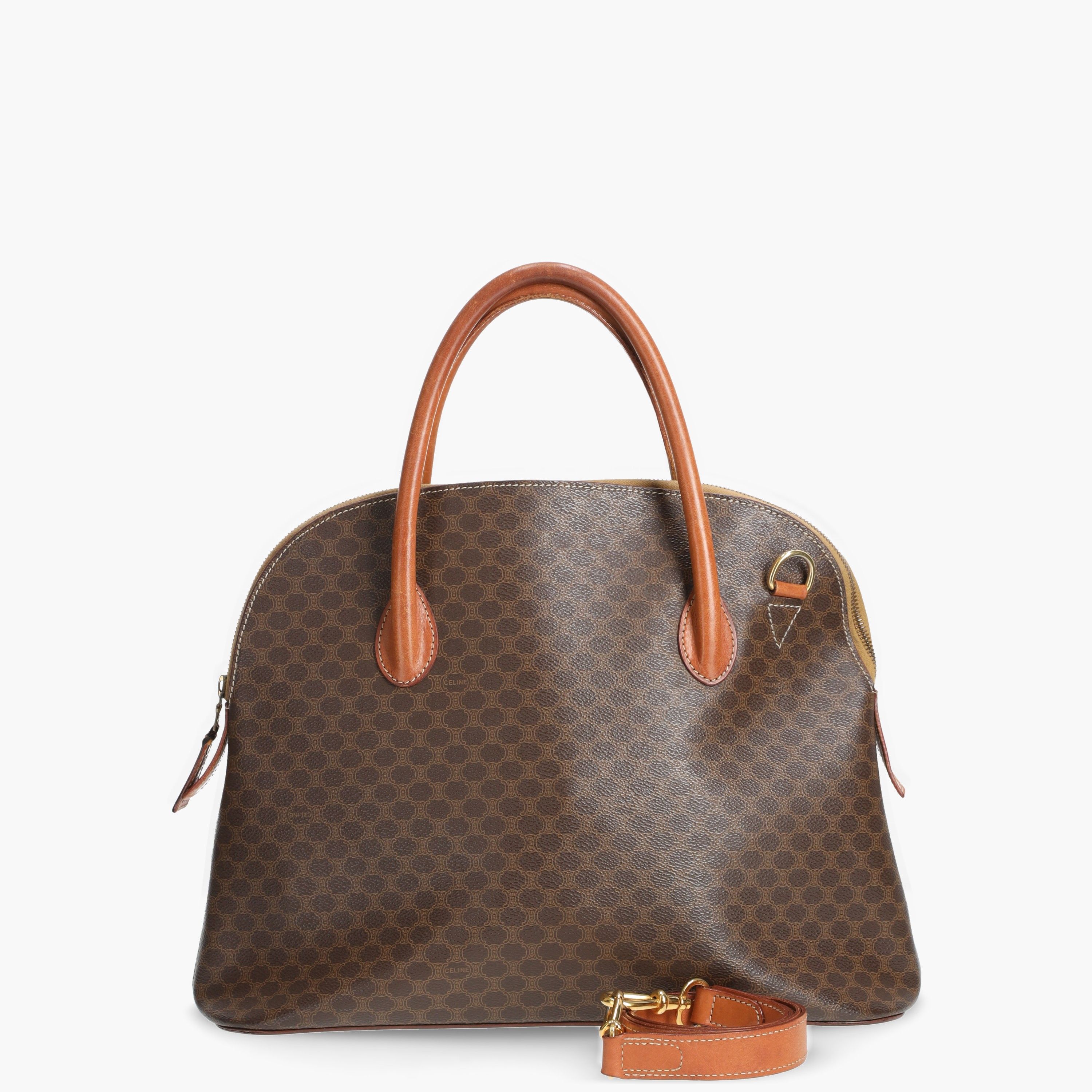 CELINE Vintage Macadam 2way Bag - A Retro Tale