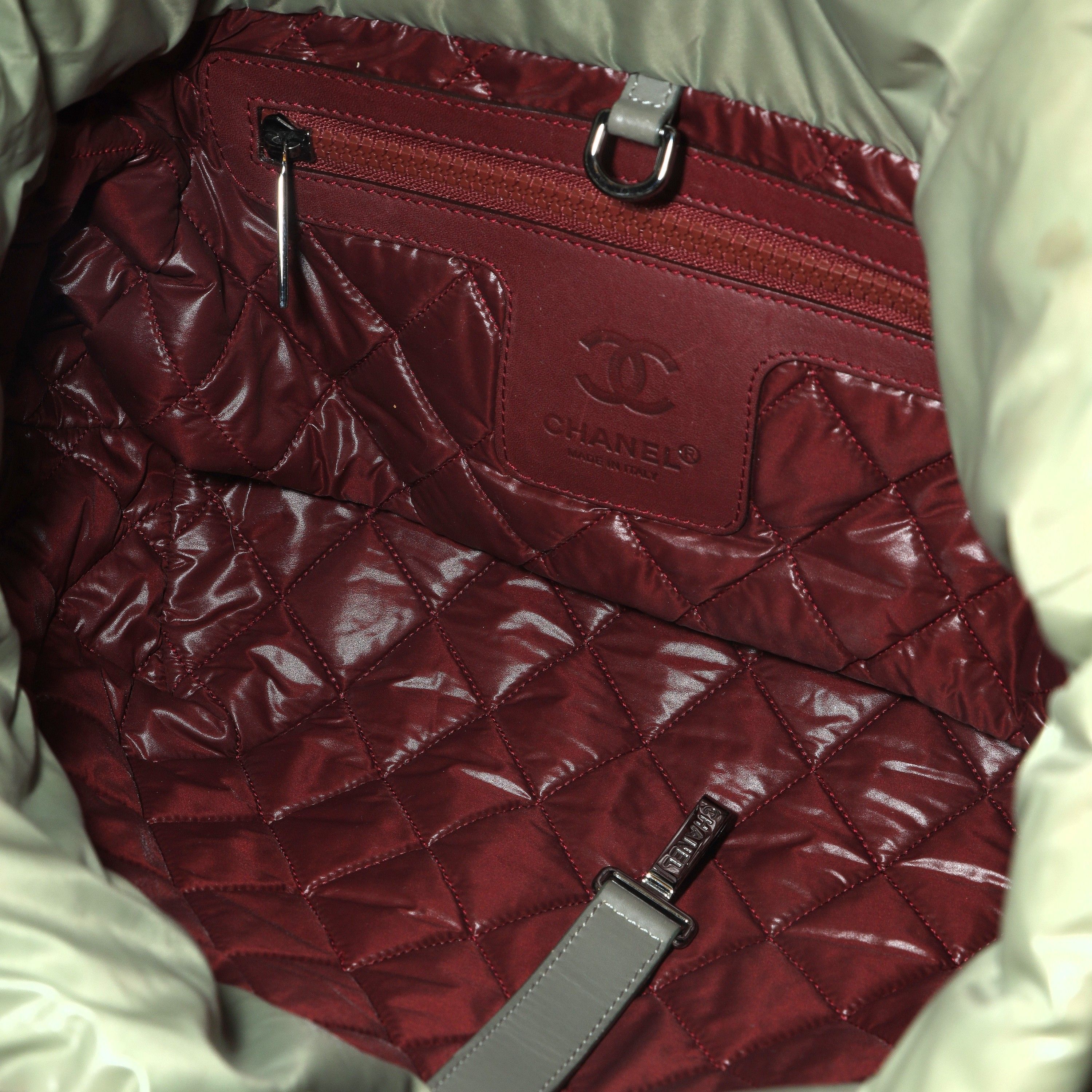 CHANEL Vintage Coco Cocoon Nylon Tote Bag - A Retro Tale