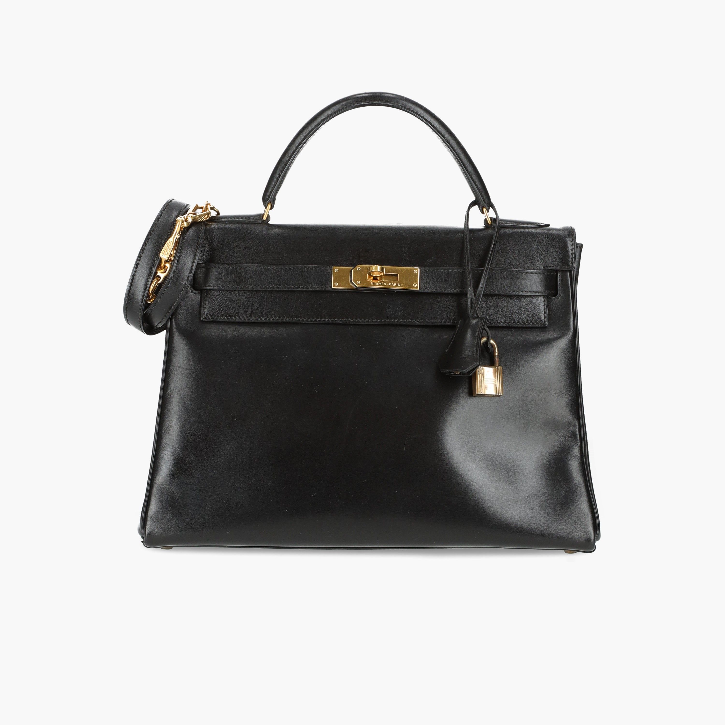 HERMES Vintage Kelly 32 Box Retourne Bag - A Retro Tale