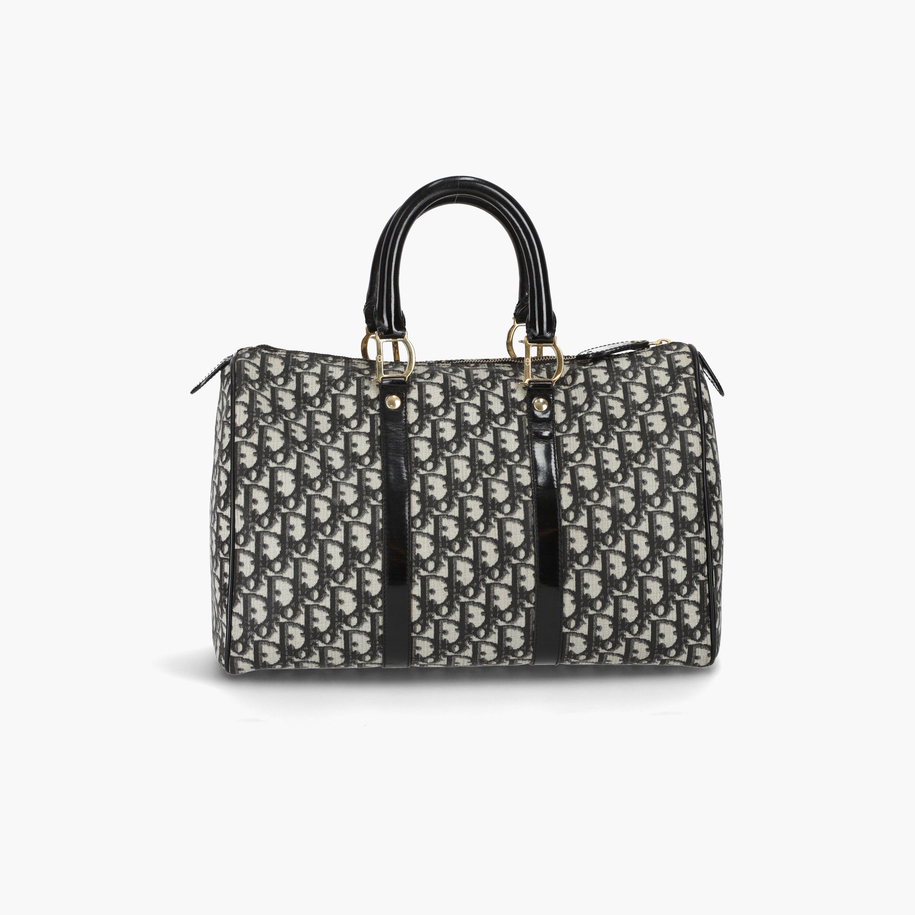 CHRISTIAN DIOR Vintage oblique boston bag - A Retro Tale