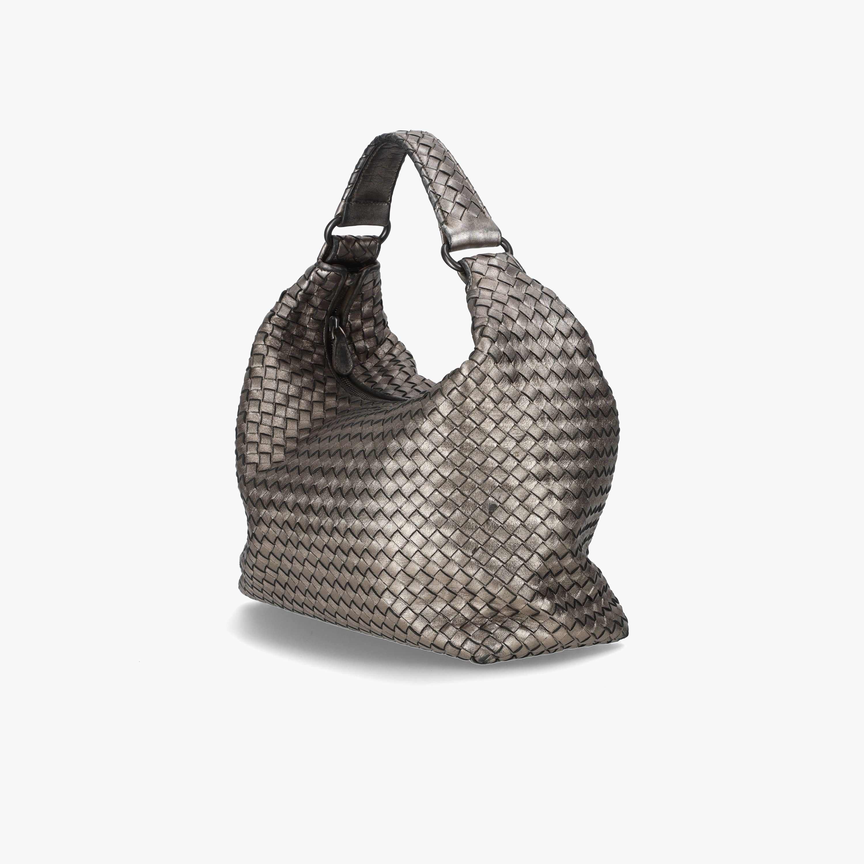 BOTTEGA VENETA Vintage Intrecciato Sloane Shoulder Bag - A Retro Tale