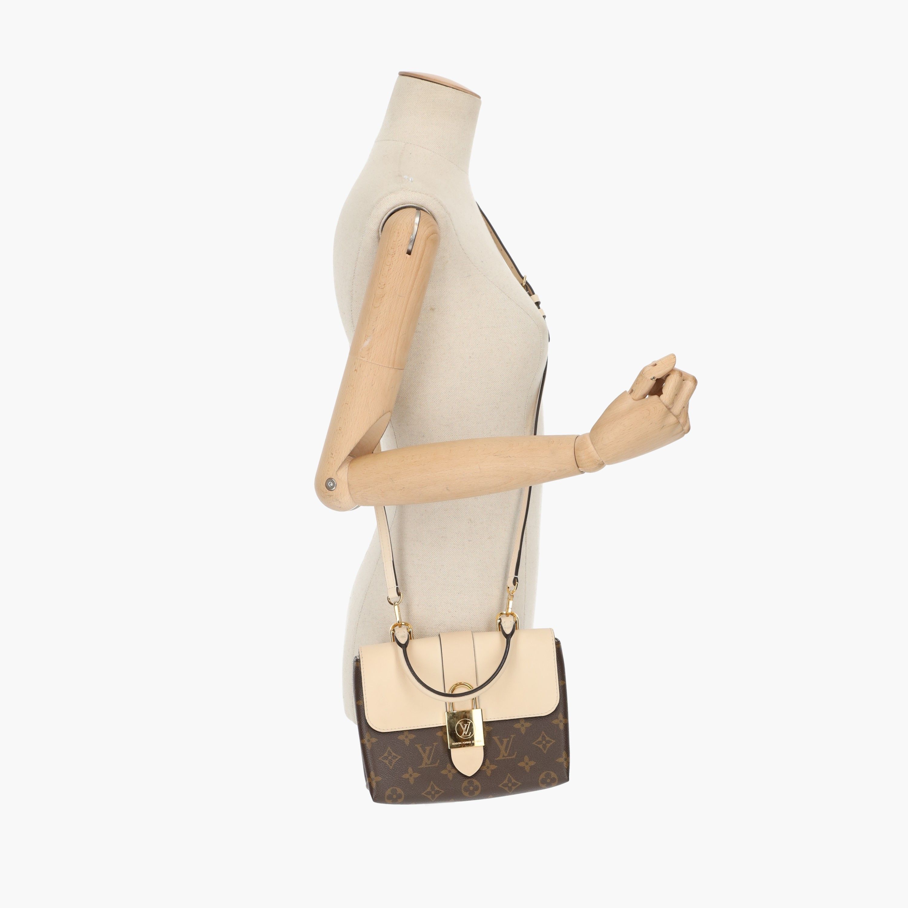 LOUIS VUITTON Vintage Locky BB Shoulder Bag - A Retro Tale