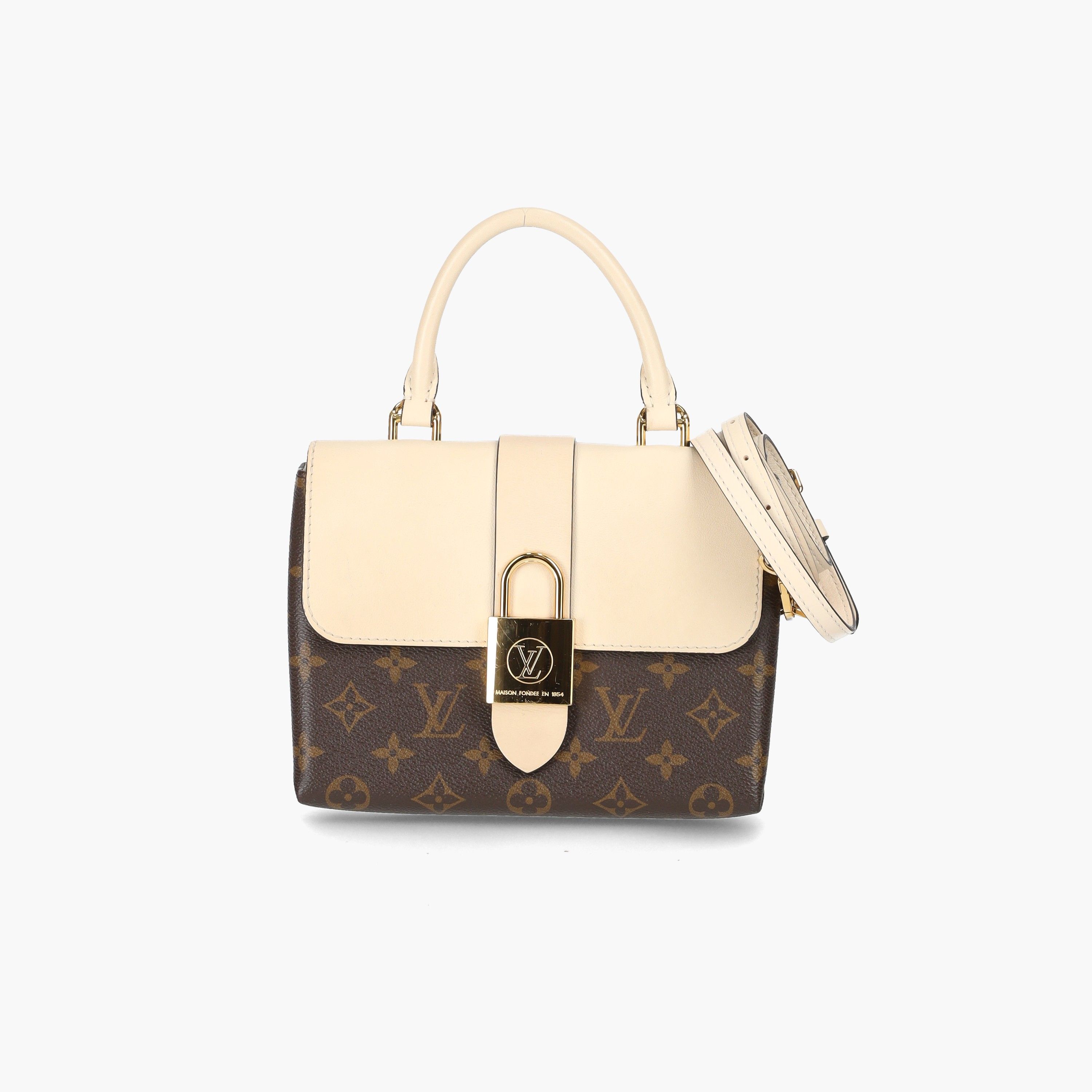 LOUIS VUITTON Vintage Locky BB Shoulder Bag - A Retro Tale