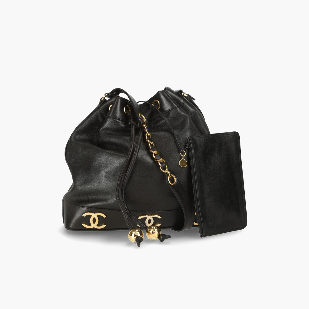 CHANEL Vintage CC Bucket Bag - A Retro Tale