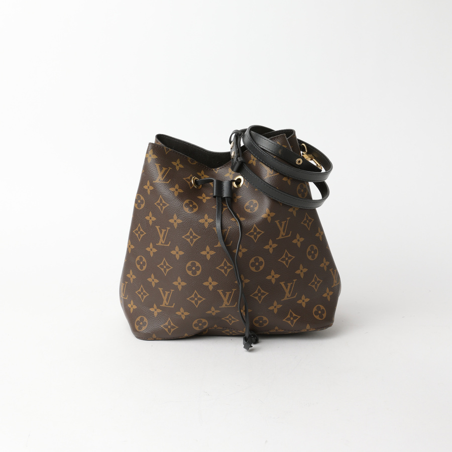 LOUIS VUITTON Vintage Monogram Neo Noe Noir Shoulder Bag | A Retro Tale