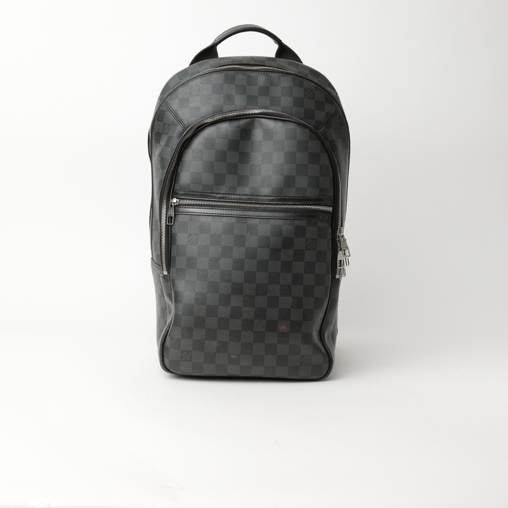 LOUIS VUITTON Vintage Damier Graphite Michael Backpack - A Retro Tale