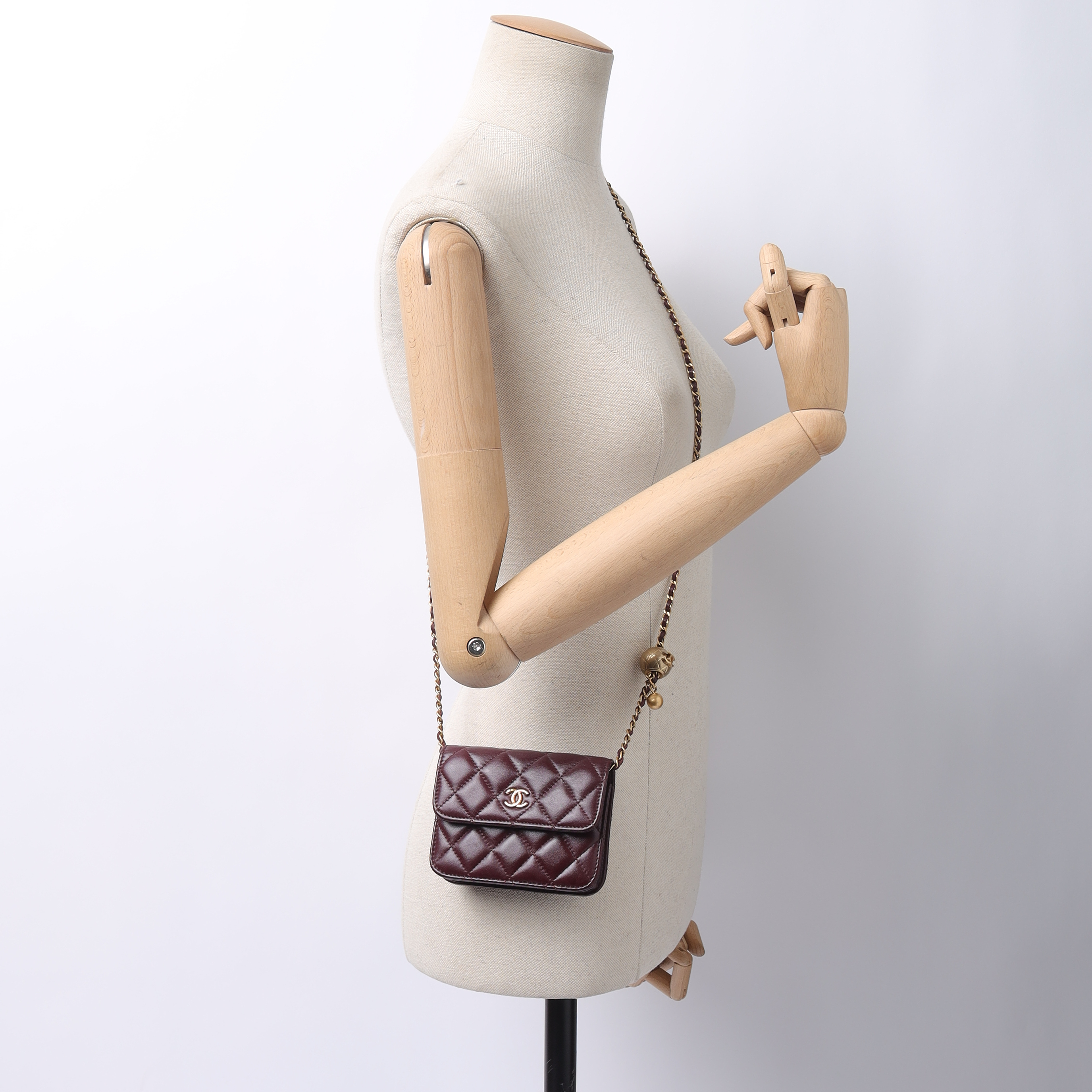 CHANEL Vintage Chain Belt Bag - A Retro Tale