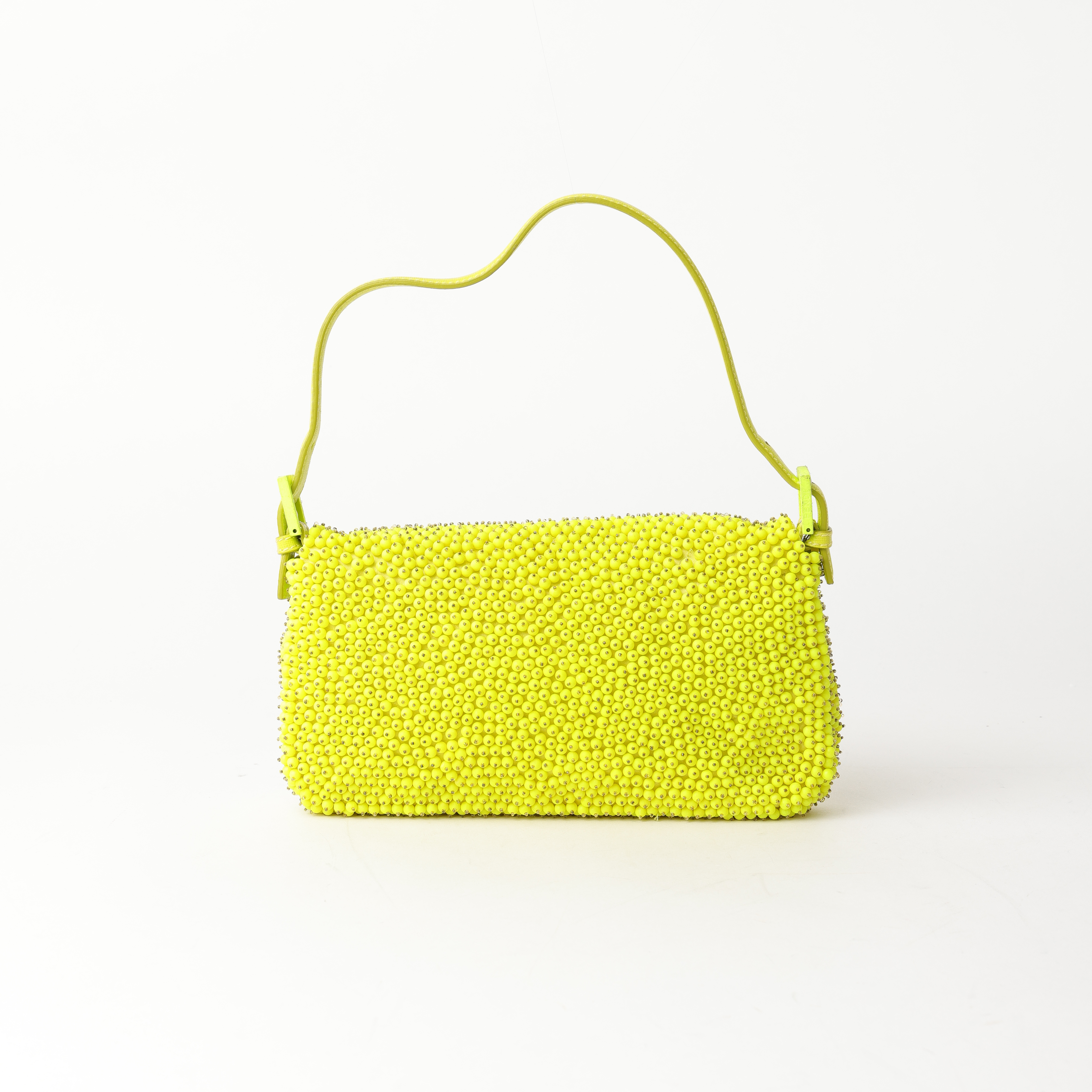 FENDI Vintage Baguette Bead Embellished Bag - A Retro Tale