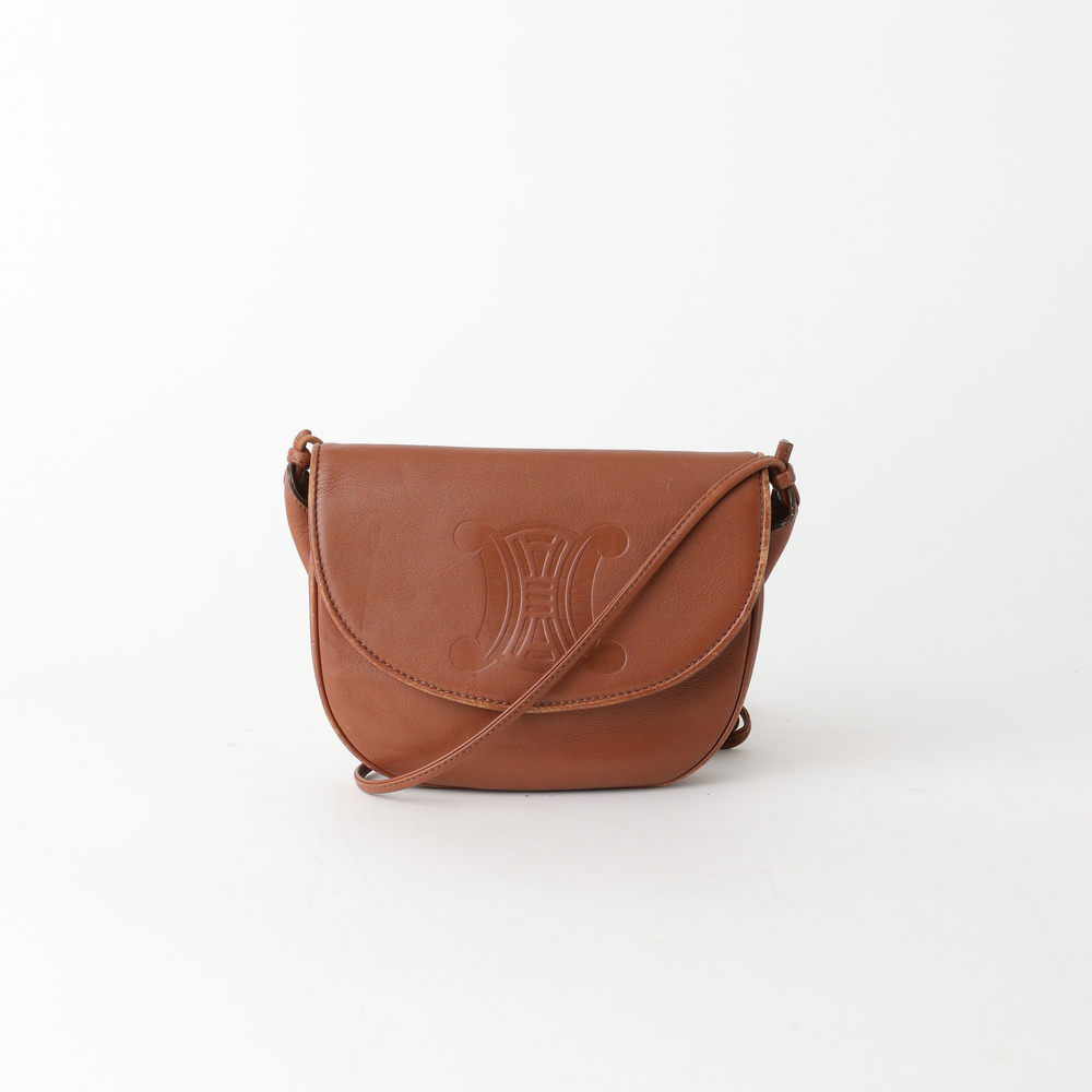 CELINE Vintage Triomphe Crossbody Bag - A Retro Tale