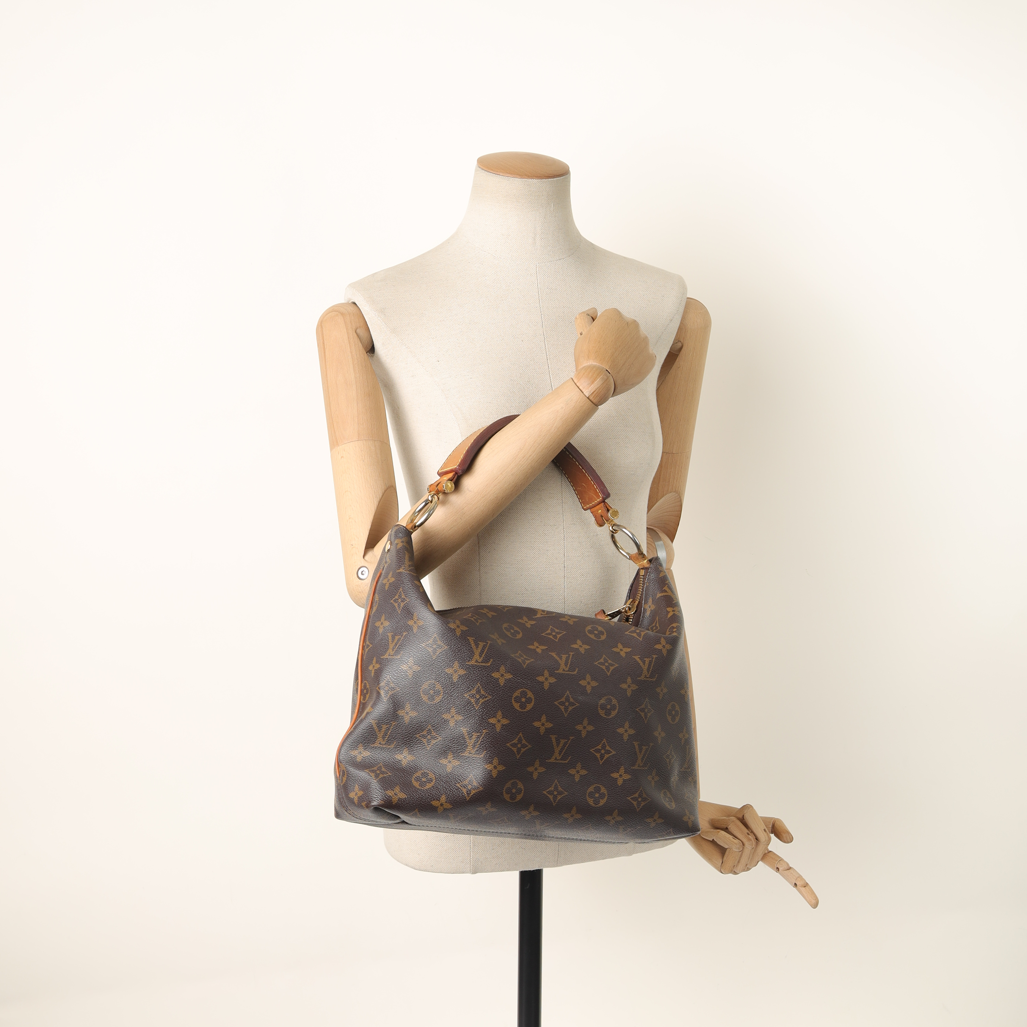 LOUIS VUITTON Vintage Monogram Sully PM Shoulder Bag - A Retro Tale