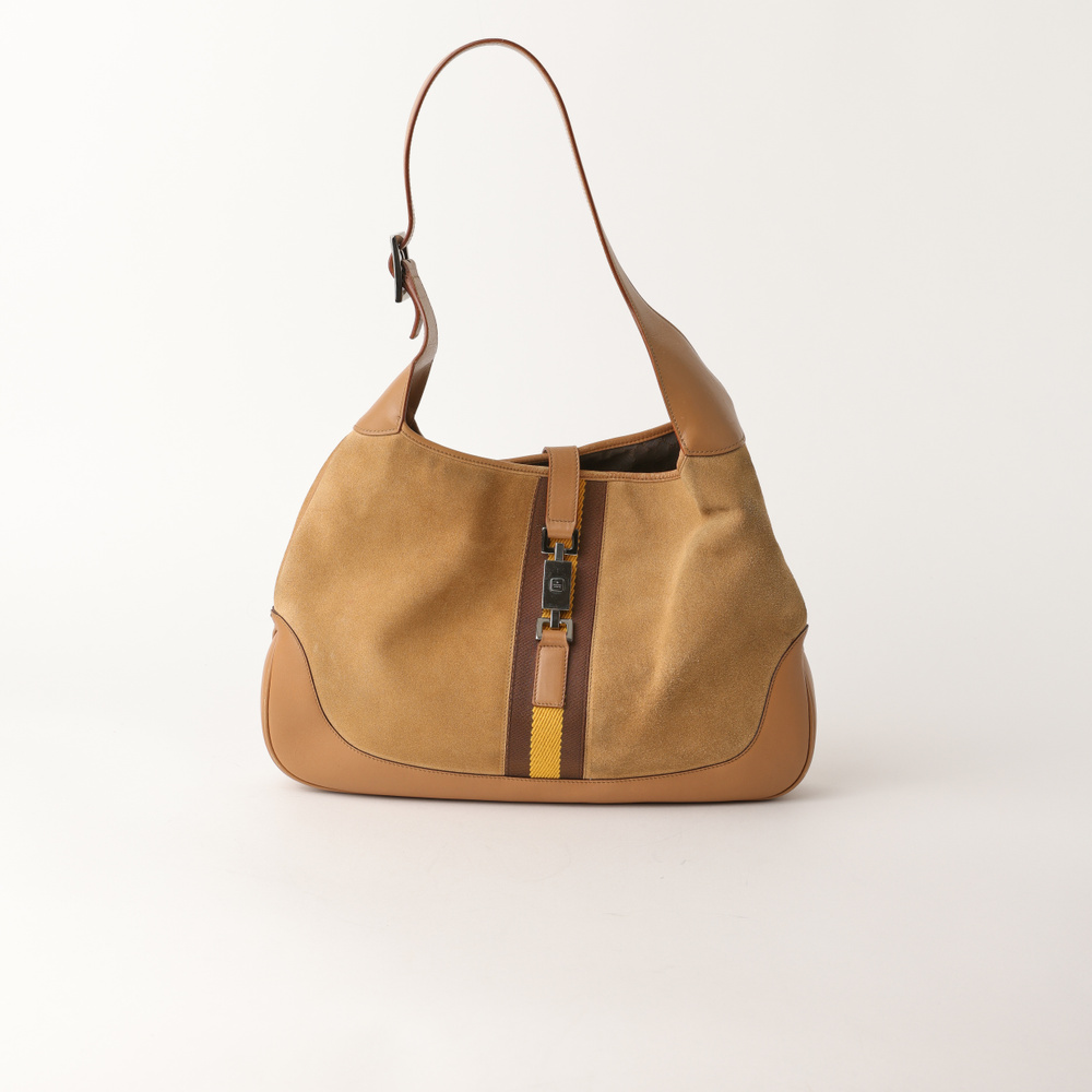 GUCCI Vintage Jackie Sherry Line Shoulder Bag - A Retro Tale