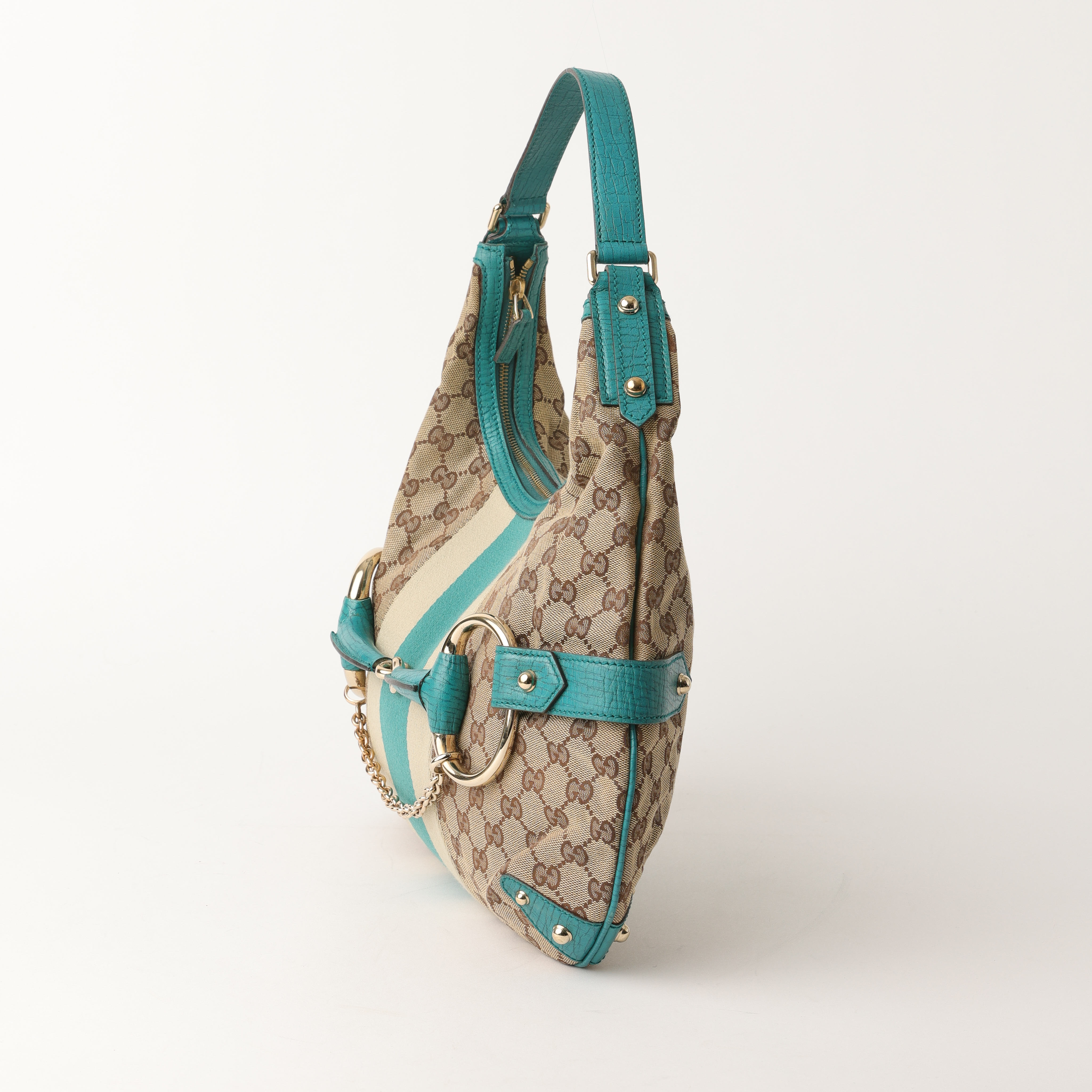 GUCCI Vintage GG Horsebit Hobo Bag - A Retro Tale