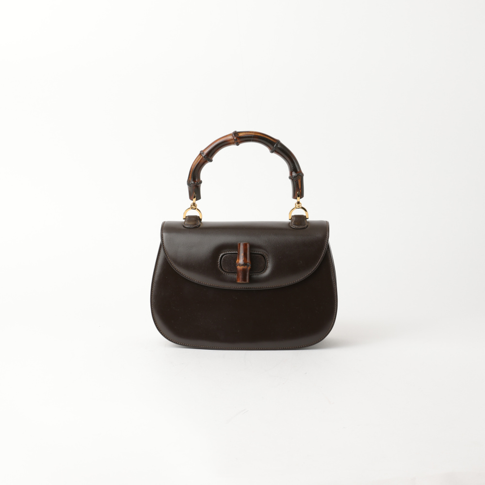 GUCCI Vintage Bamboo Large Top Handle Bag | A Retro Tale
